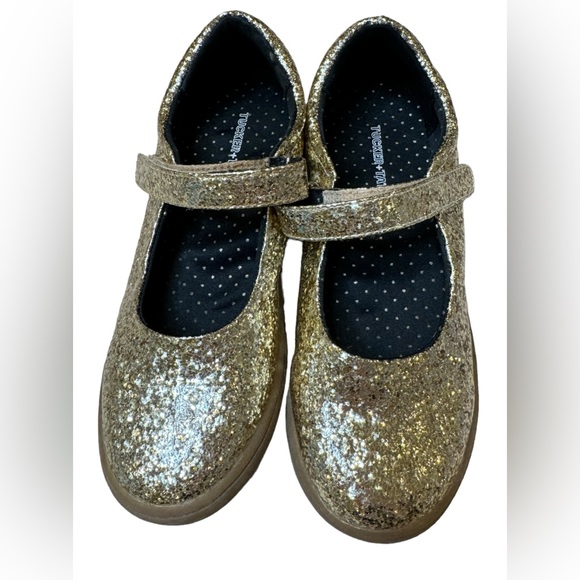 Tucker + Tate | Shoes | Tucker Tate Nordstrom Girls Gold Shimmer ...